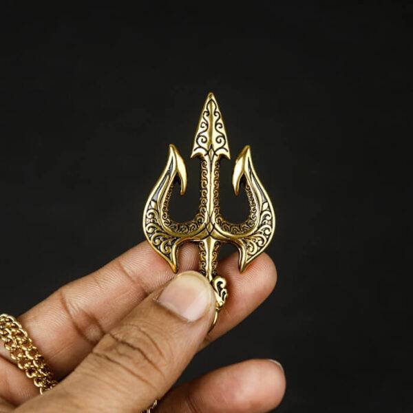 Shiva's Trishul-Gold - Bracelance